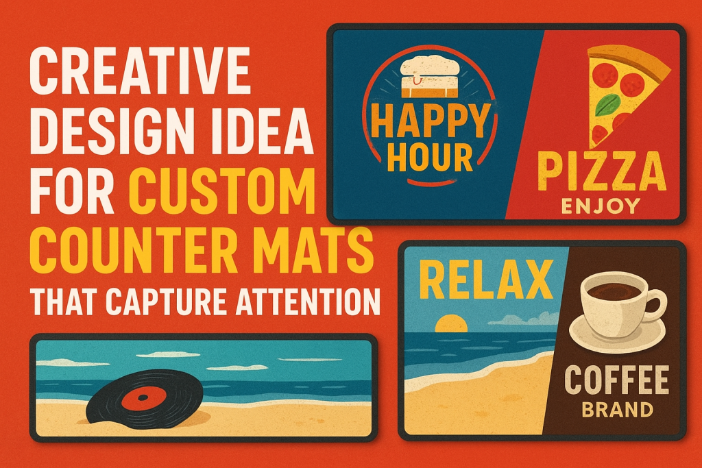 Creative Design Ideas for Custom Counter Mats That Capture Attention
